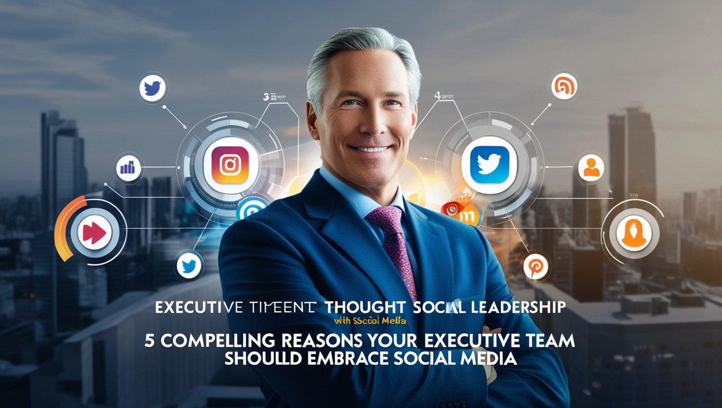 5 Compelling Reasons Your Executive Team Should Embrace Social Media